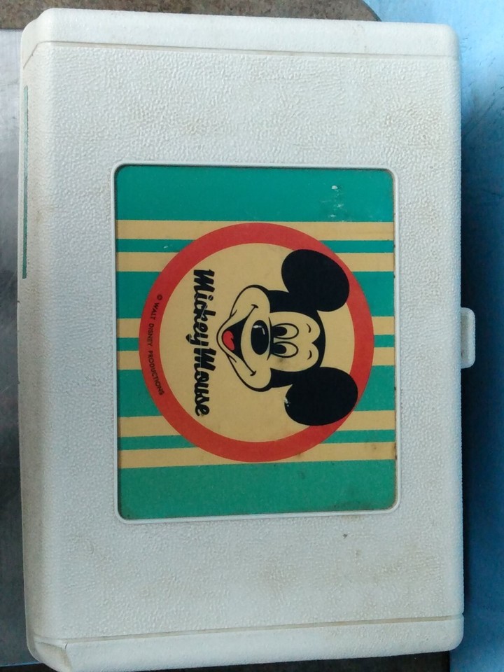 Vintage Walt Disney Mickey Mouse Record Player - General Electric (tr ...