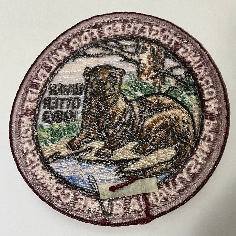 1983 PA Game Commission River Otter Patch ORIGINAL Working Together for Wildlife | eBay