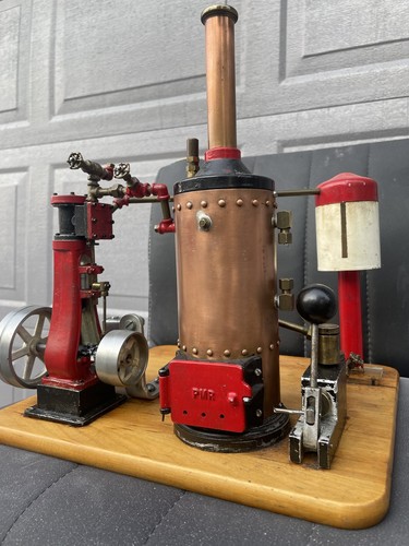 PMR Mini Steam Engine power plant generator copper | eBay