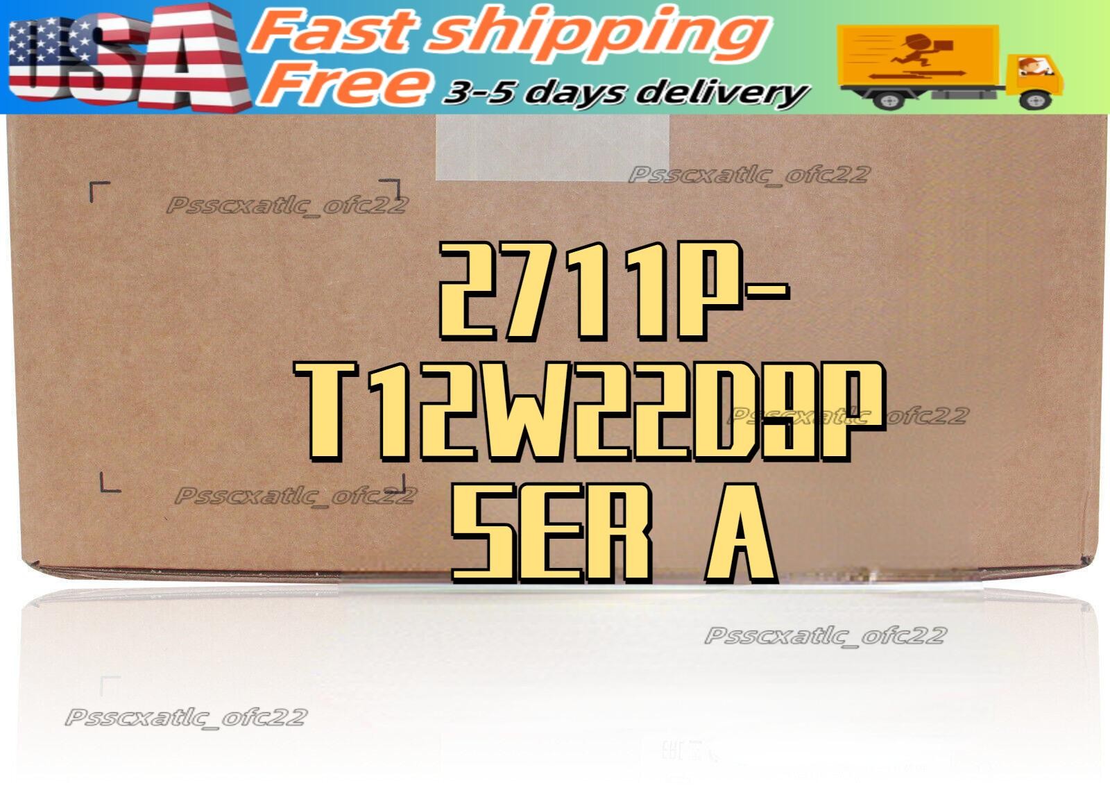 New AB 2711P-T12W22D9P /A PanelView Plus 7 Color Touch 12" Allen ...