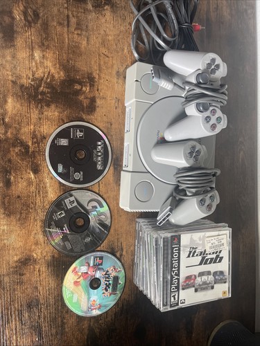 PS1 Console And Games Untested | eBay