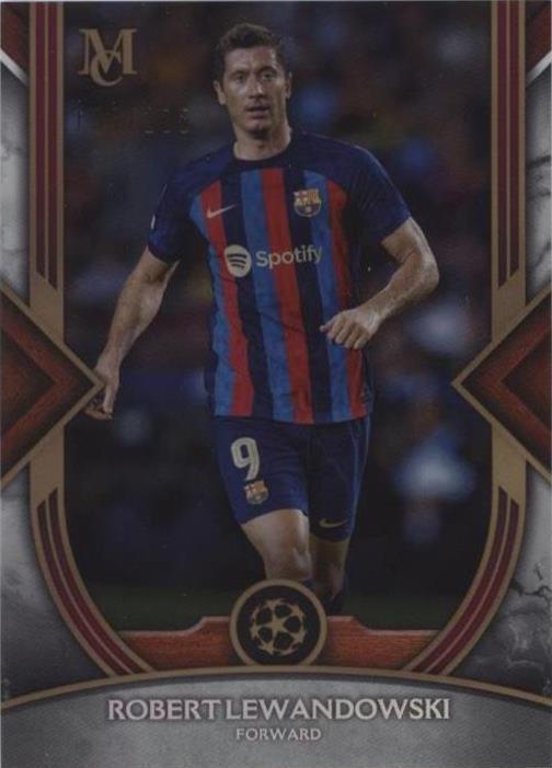 2022-23 Topps Museum Collection UCL - Robert Lewandowski #68 Copper ...