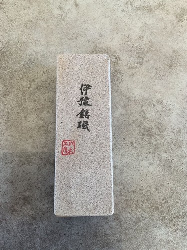 JNAT Honyama Iyoto Ehime Nakato Japanese Medium Natural Whetstone 366g Rare Item | eBay