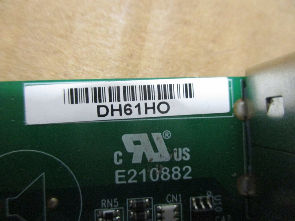 Intel Desktop Motherboard DH61HO w /Intel Pentium G645 SR0RS Cpu w/ I/O ...