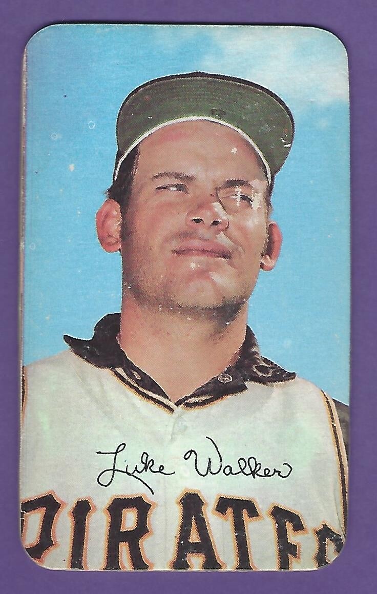 1971 Topps Super - #21 Luke Walker - Pittsburgh Pirates - VgEx | eBay