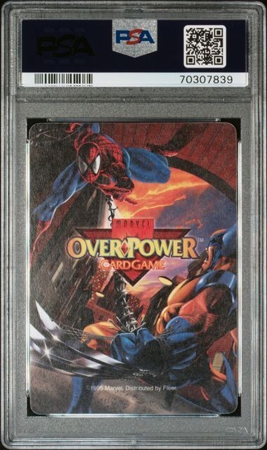 1995 MARVEL OVERPOWER IRON MAN TACTICAL COMPUTER AT RARE ONE PER DECK ...
