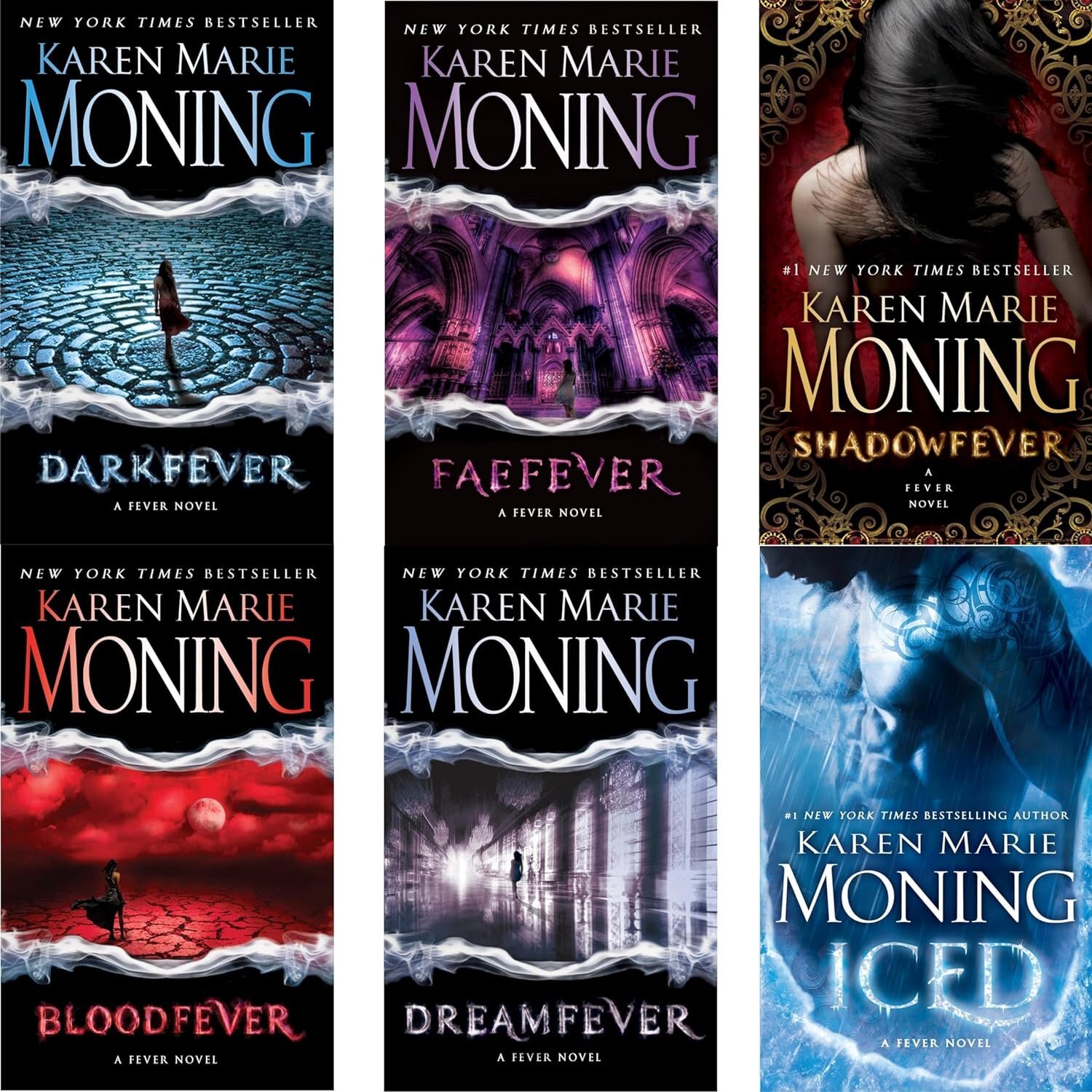 A Complete 6-book Karen Marie Moning Fever Series Collection [Darkfever ...
