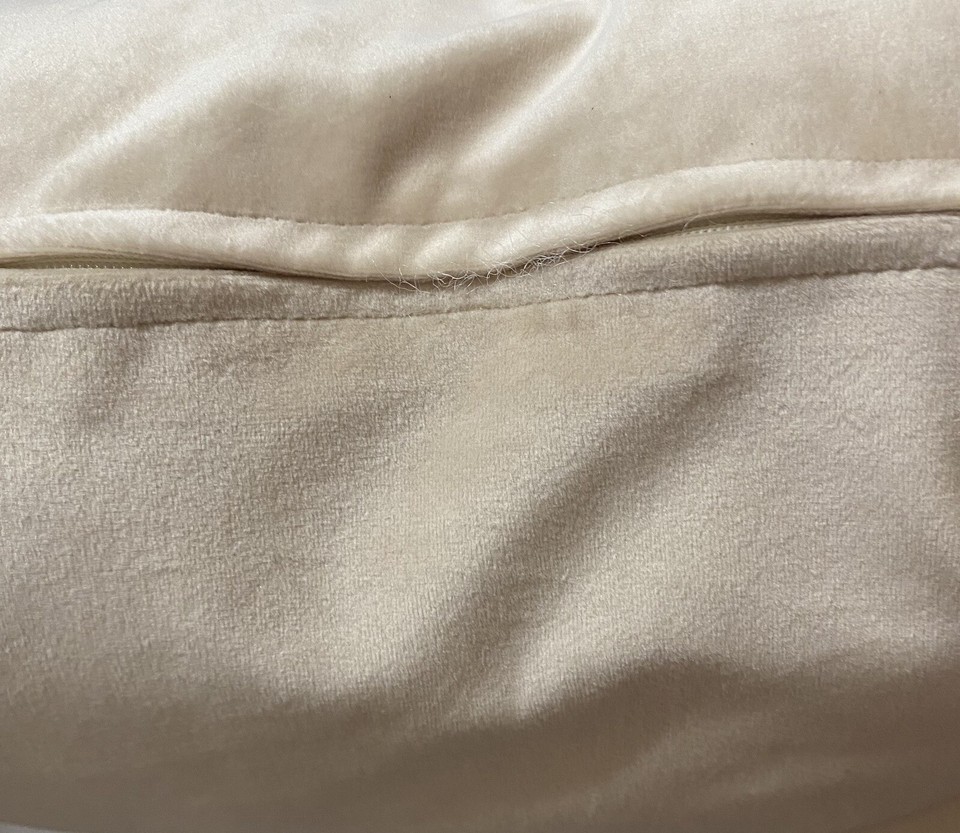 New Brentwood Square Decorative Throw Pillow Ivory Sheen 18” x 18” | eBay