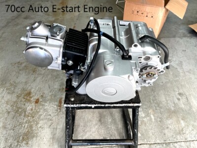 70CC ENGINE E-START 4 STROKE AUTO PIT DIRT BIKES QUAD ATV BUGGY KART | eBay