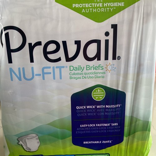 Brand New Prevail Nu-Fit Daily Briefs - 18ct - Quick Wick Maxsoft - Lrg ...