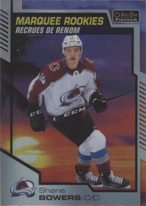 2020-21 O-Pee-Chee Platinum - Marquee Rookies Shane Bowers #166 Sunset ...