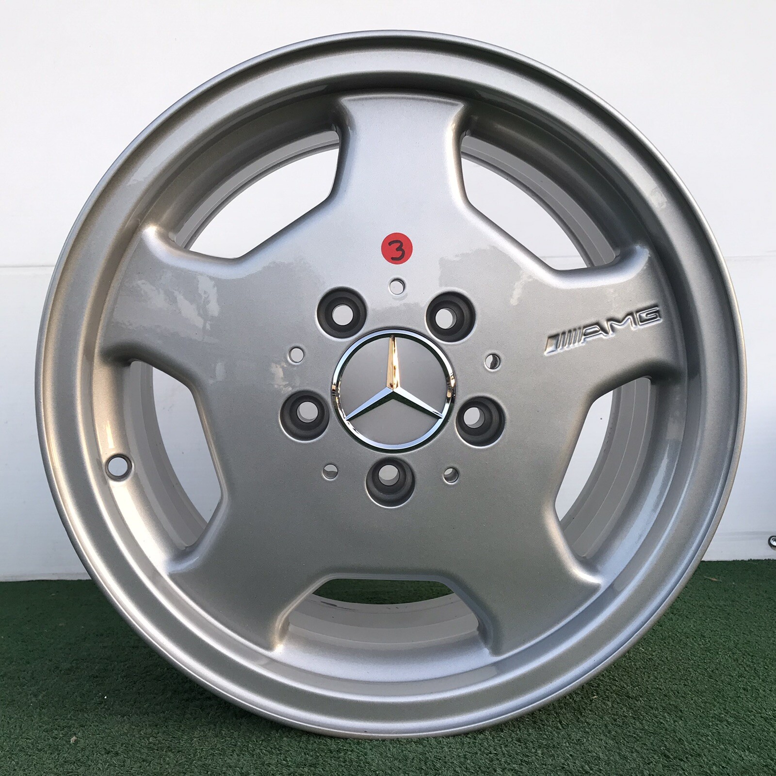 MERCEDES BENZ W202 C-CLASS AMG MONOBLOCK 15" GENUINE FACTORY OEM WHEELS ...