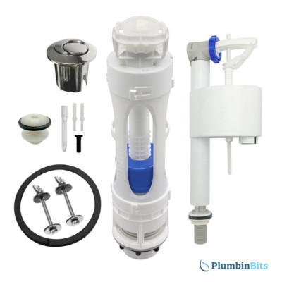 Roca Laura Complete Dual Flush D2D Cistern Fitting Pack CW Fill Valve ...