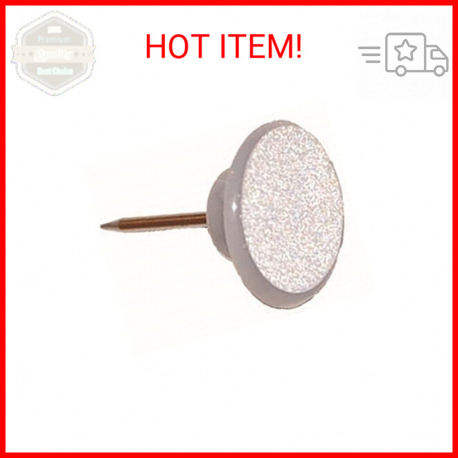 HME Products Plastic Reflective Tack (Pack of 50), White | eBay