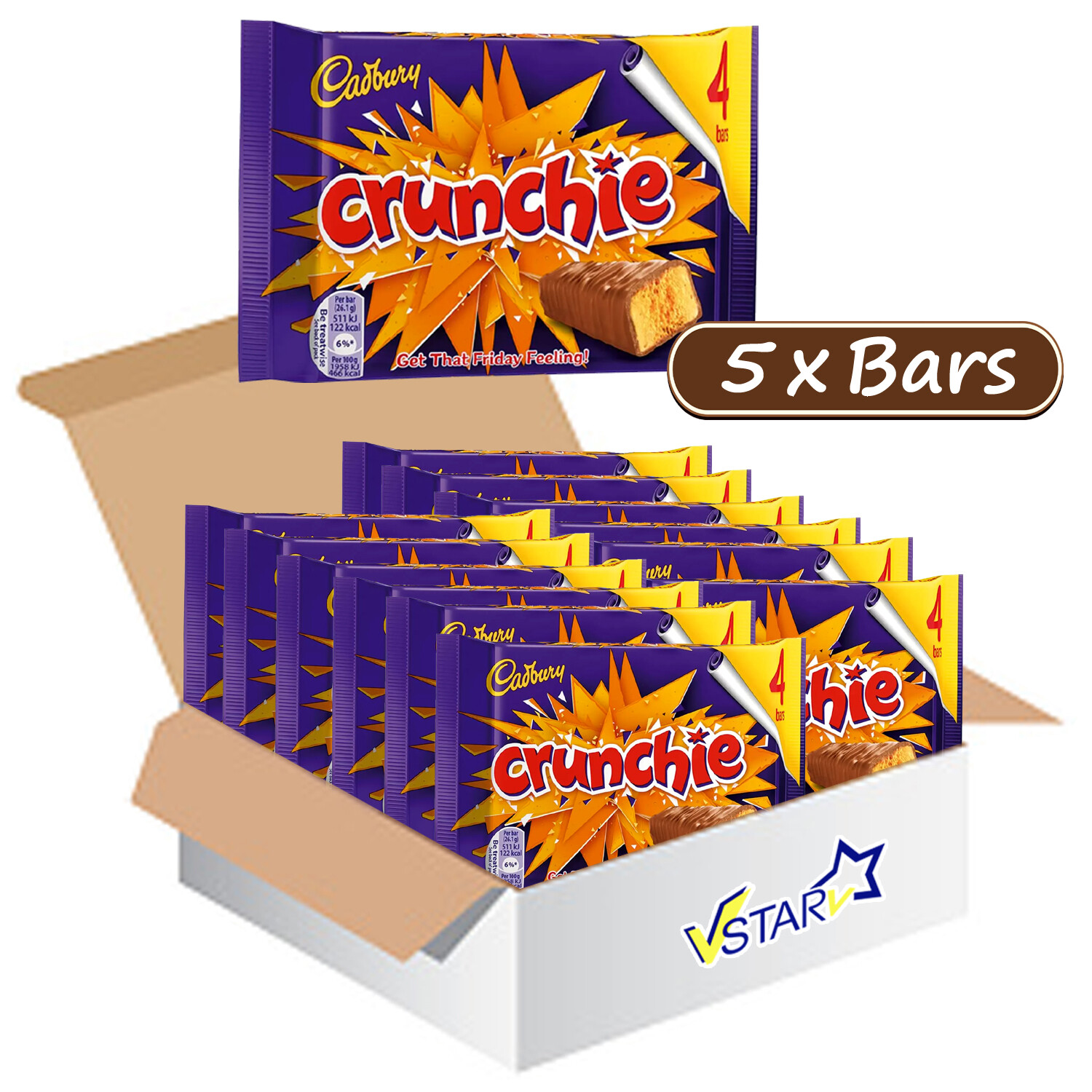 HALF BOX of Chocolate Bars - Aero Cadbury Kit Kat Mars Snickers Reese’s ...