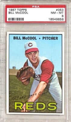 1967 TOPPS #353 Bill McCool PSA 8 | eBay