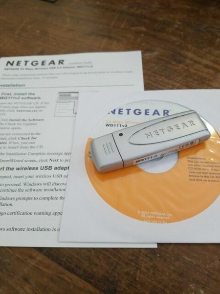 NetGear WG111V2 (12495805855) Wireless Adapter for sale online | eBay