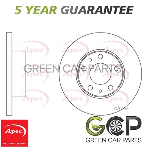 Apec Front Brake Disc Fits Peugeot Boxer Citroen Relay Fiat Ducato ...