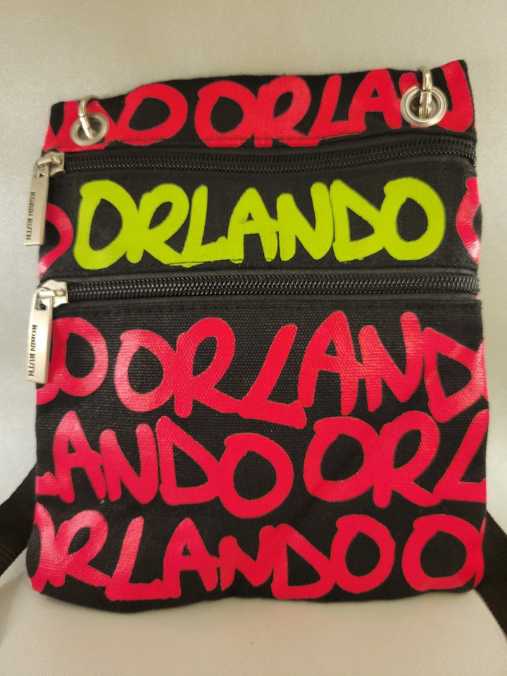 Robin Ruth Bag Crossbody Orlando Purse New Canvas Shoulder Strap City ...