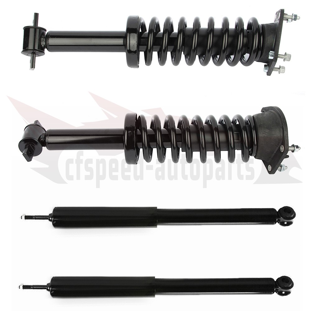 Front Complete Struts w/ Springs & Rear Shock Strut For 93-02 Chevrolet ...