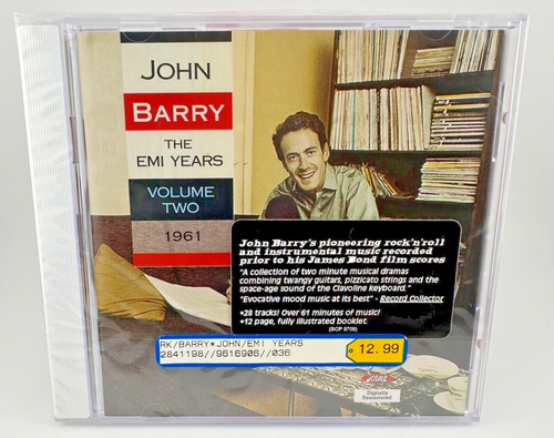 John Barry - The EMI Years Vol. 2 1961 [ RARE NEW CD + Hype! 1996 ...