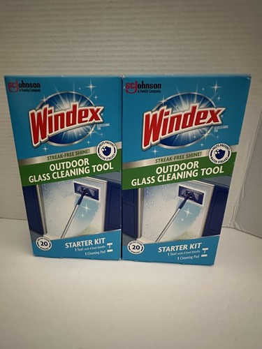 2 New WINDEX Outdoor All in One Glass & Window Cleaning Tool Starter ...