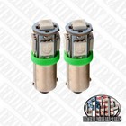 2 Green LED Dash Lights Brightest Humvee Bulbs 24v Led M998 H1 ...