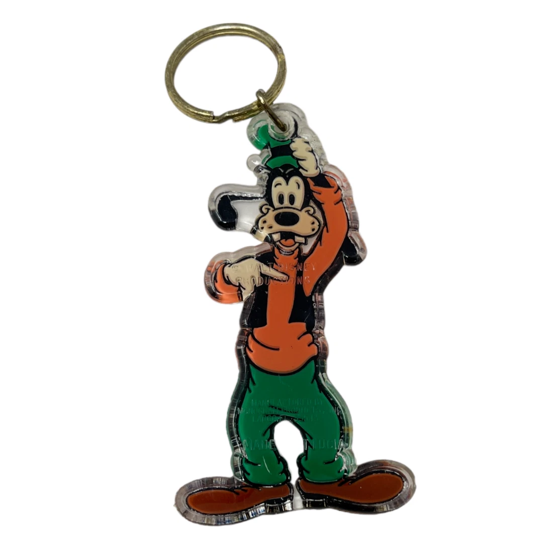 Goofy Disney Cartoon Keychain