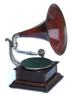 RARE ANTIQUE PATHE GRAMOPHONE BREVETE SGDG PATHEPHONE TURNTABLE ...