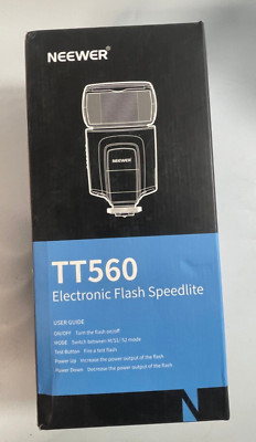 Neewer TT560 Flash Speedlite For Canon Nikon Sony Panasonic Olympus ...