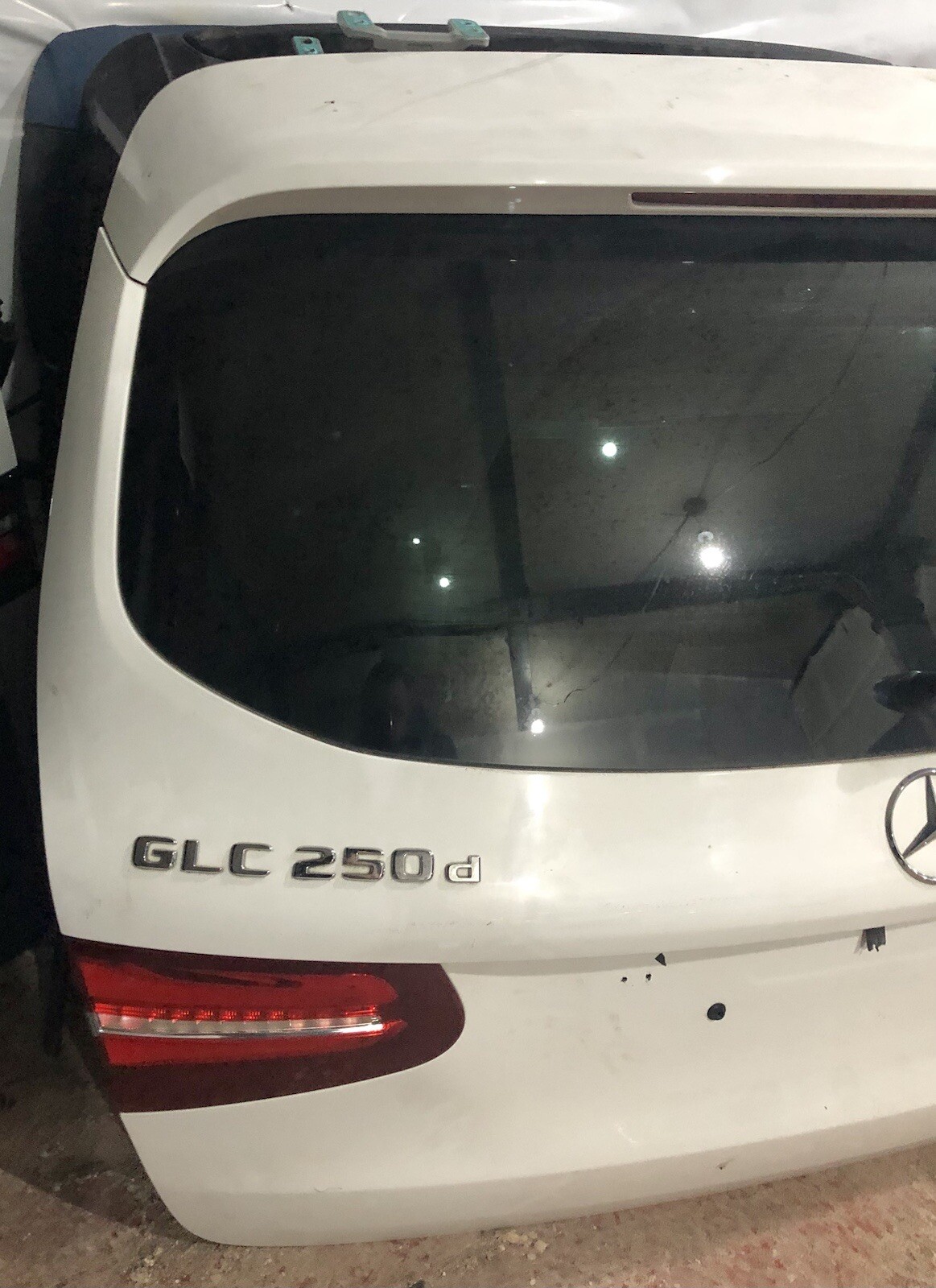 MERCEDES GLC AMG W253 TAILGATE BOOTLID TAIL GATE BOOT LID MERC WHITE ...