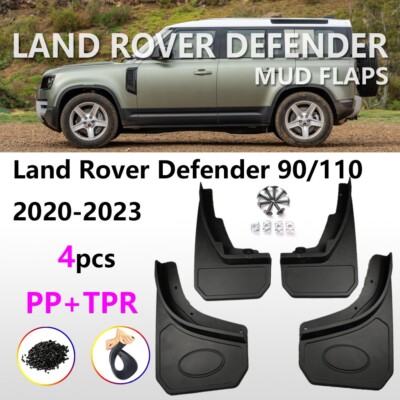ABS Black For Land Rover Defender 110 130 2020 Car Mudguard