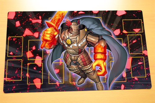 No.1305# Custom Playmat Gem-Knight Citrine TCG CCG Play Mat Card Game ...