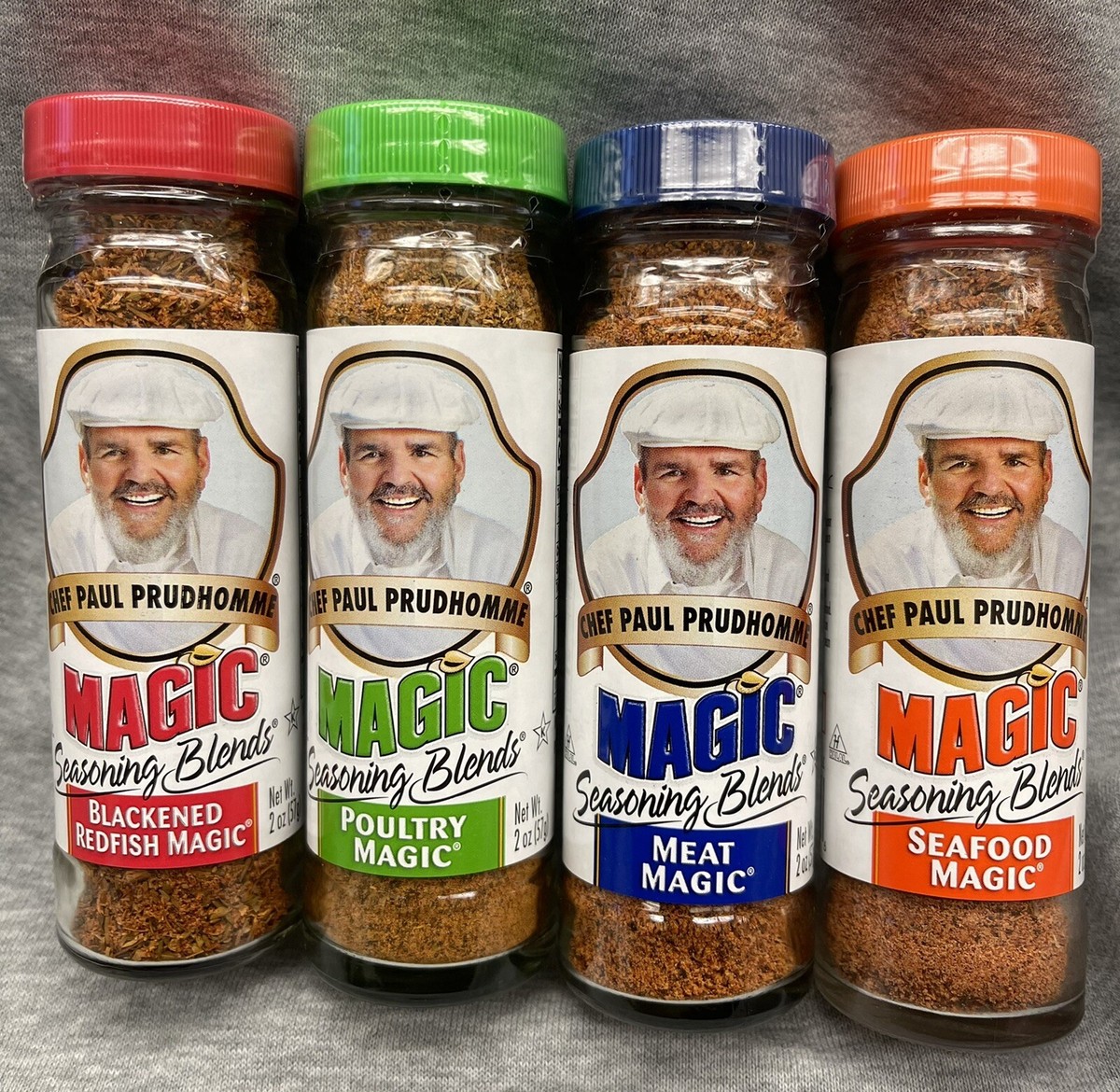 Condimento Paul Prudhomme Magic Seasoning Blends Chef Paul Salmon