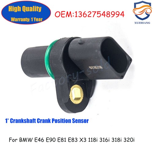 Crankshaft Crank Position Sensor for BMW E46 E90 E81 E83 X3 118i 316i ...