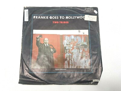 FRANKIE GOES HOLLYWOOD TWO TRIBES VINYL RECORD X-14065 COLLECTORS RARE ...