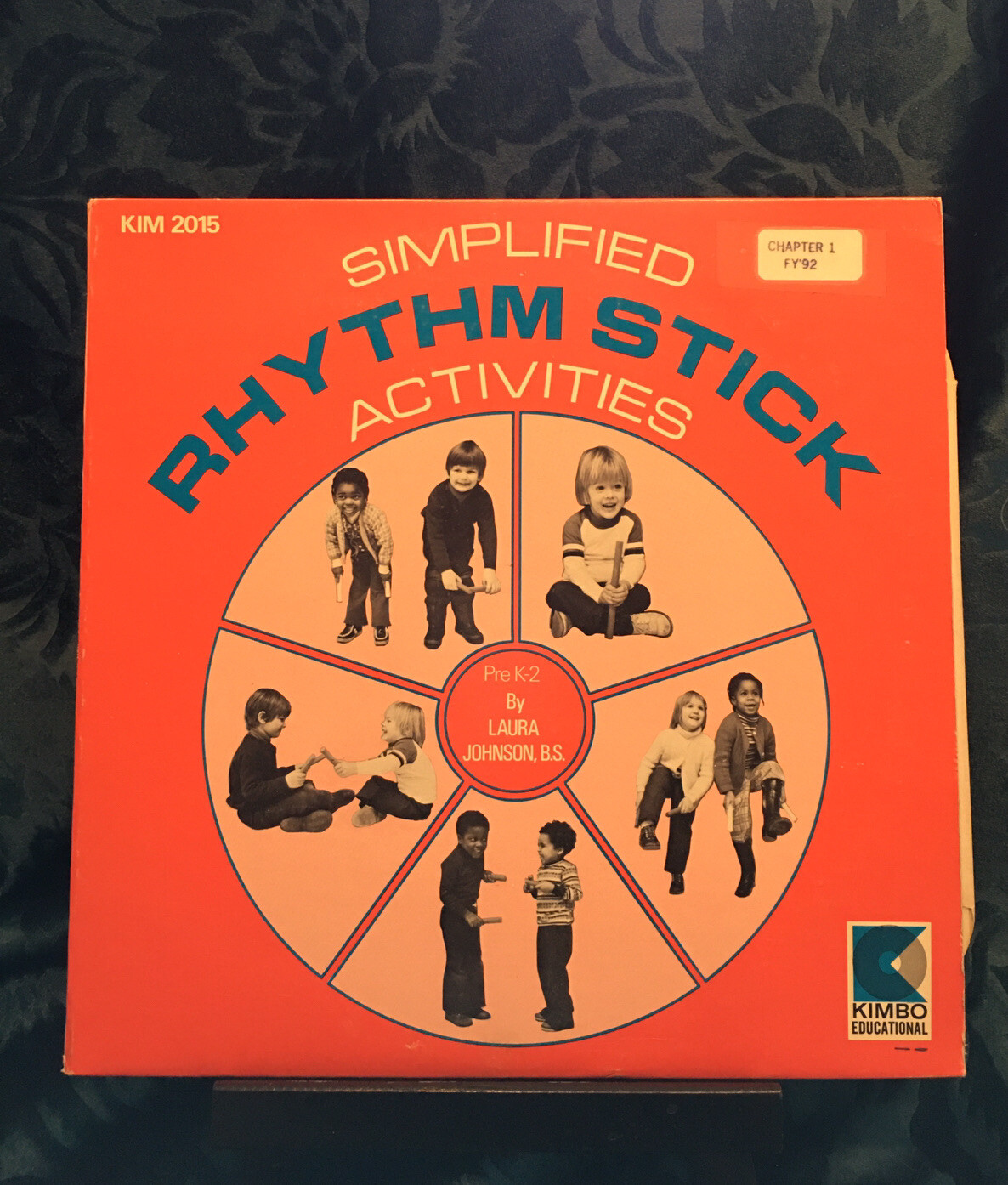 1976 Simplified Rhythm Stick Activities Children's LP Laura Johnson ...