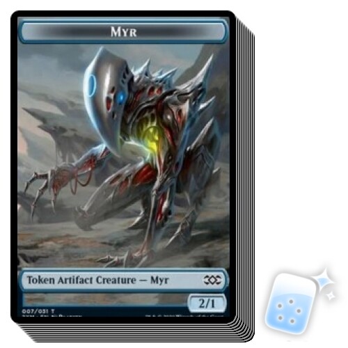 10 pcs MYR TOKEN (07/31) Double Masters Magic MTG MINT CARD | eBay