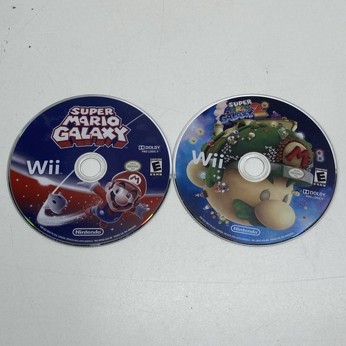 Super Mario Galaxy 1 & 2 - Nintendo Wii (Discs Only) | eBay