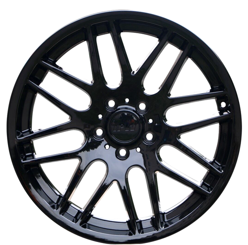 4pc 19x8.5/9.5" Staggered 5x120 Gloss Black CSL Style Wheels Rims Fit ...