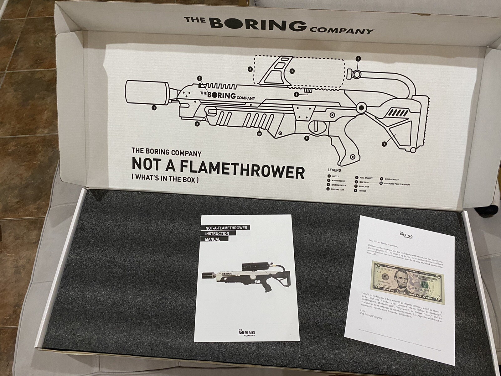 The Boring Company Not a Flamethrower , Elon Musk Tesla #11513 | eBay