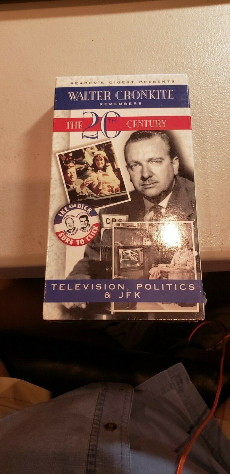 WALTER CRONKITE Remembers THE 20th CENTURY TV Politics & JFK VHS Tape ...