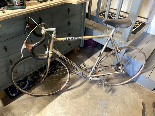 Rare 1980 TI Raleigh Team Road Racing Bike 753 tubing Nottingham Custom ...