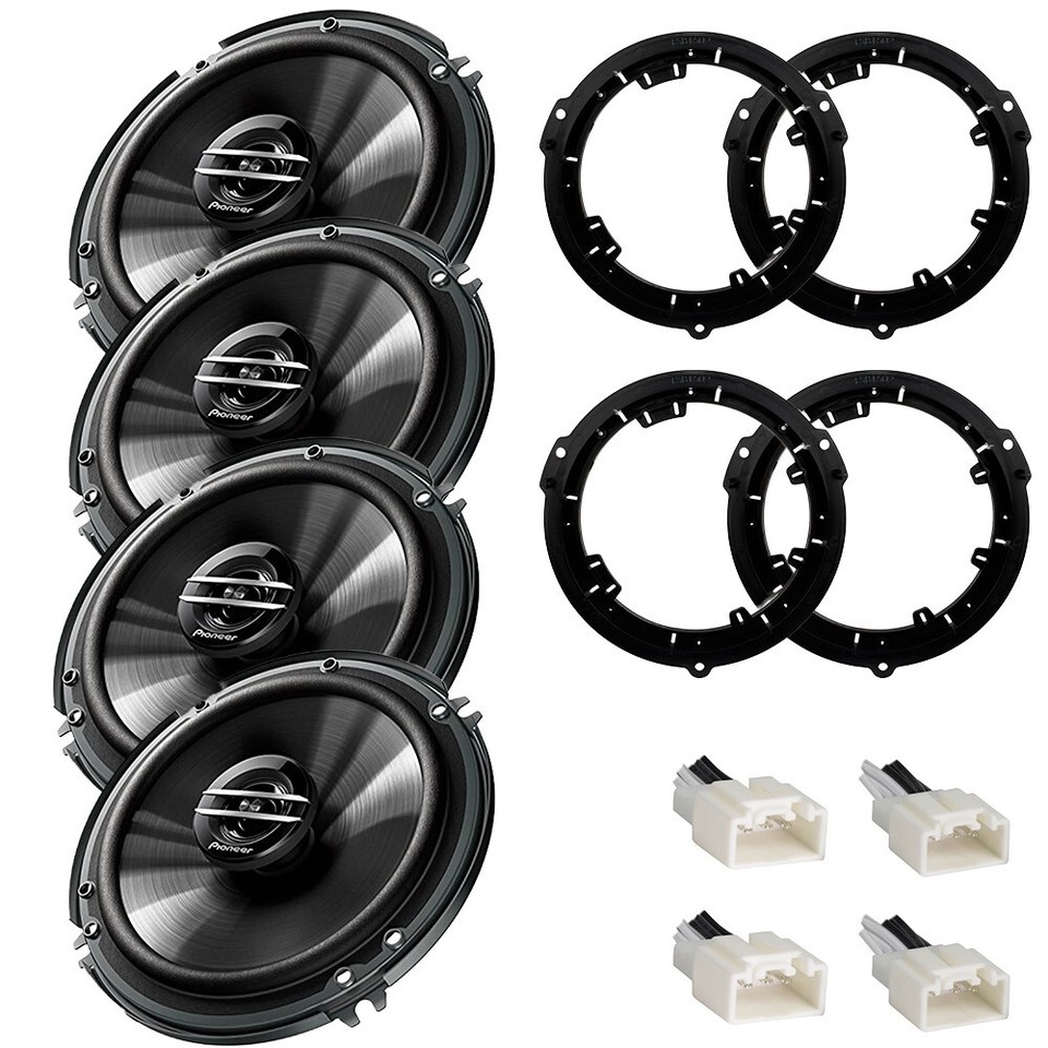Pioneer TS-G1620F 300W 6.5" Front & Rear Speakers for 2015-2022 Ford ...