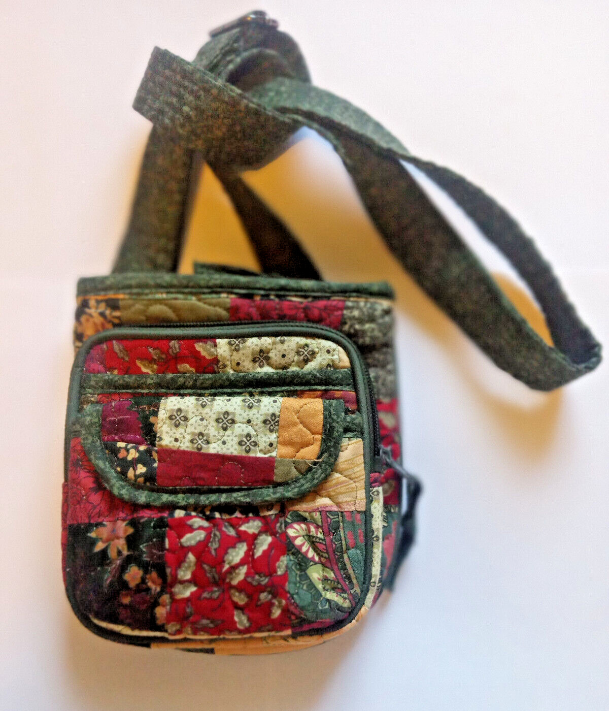Donna Sharp Quilted Patchwork Penny Bag Crossbody Pur… - Gem