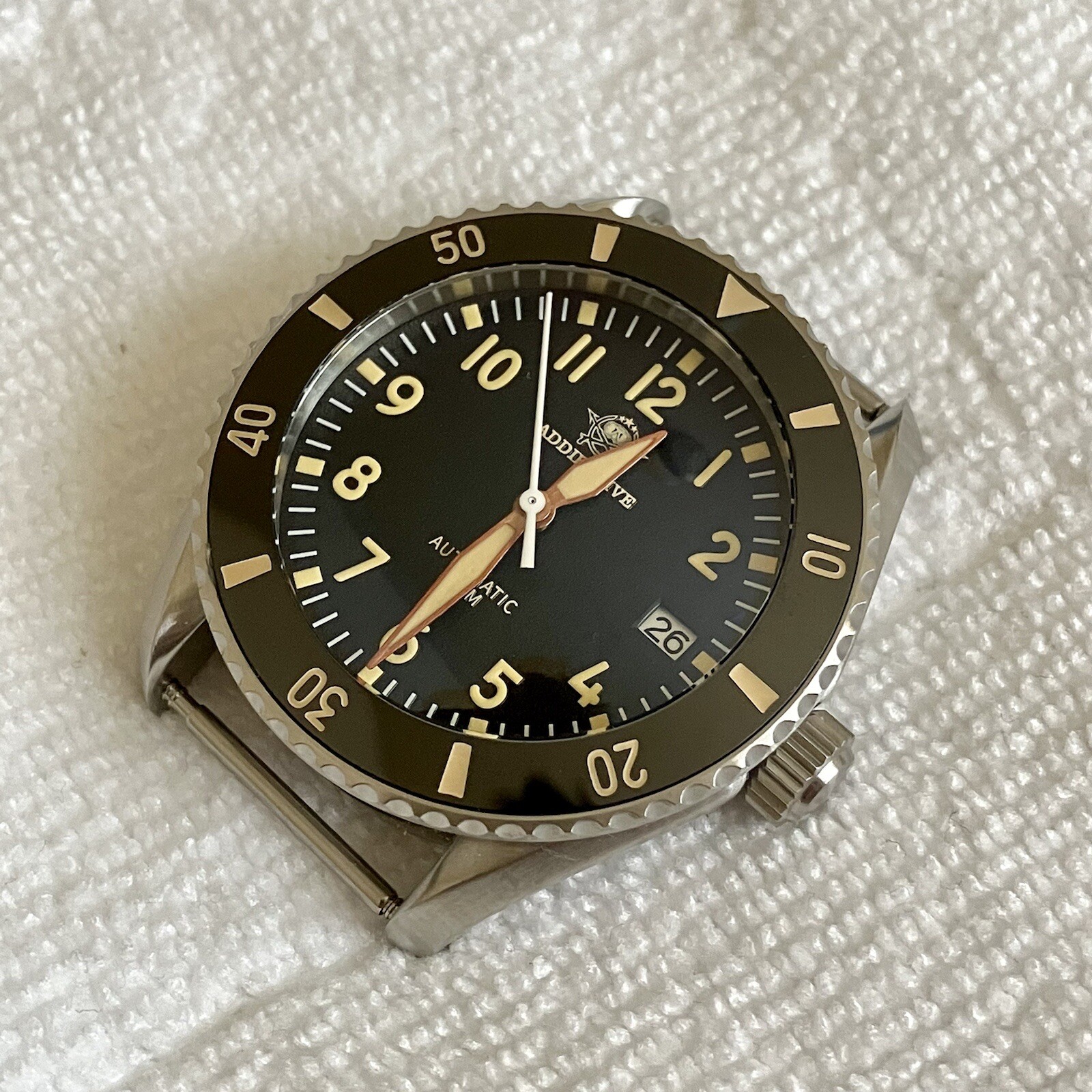 ADDIESDIVE Pilot Watch Diver MY-H9 Automatic Dive Watch | eBay