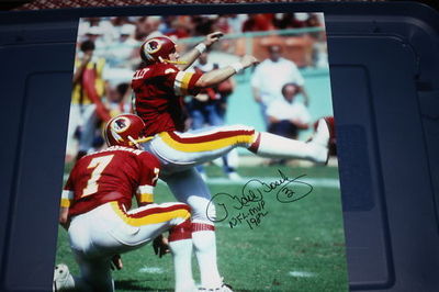REDSKINS MARK MOSELEY SIGNED 11X14 PHOTO NFL MVP POSE 2 | eBay