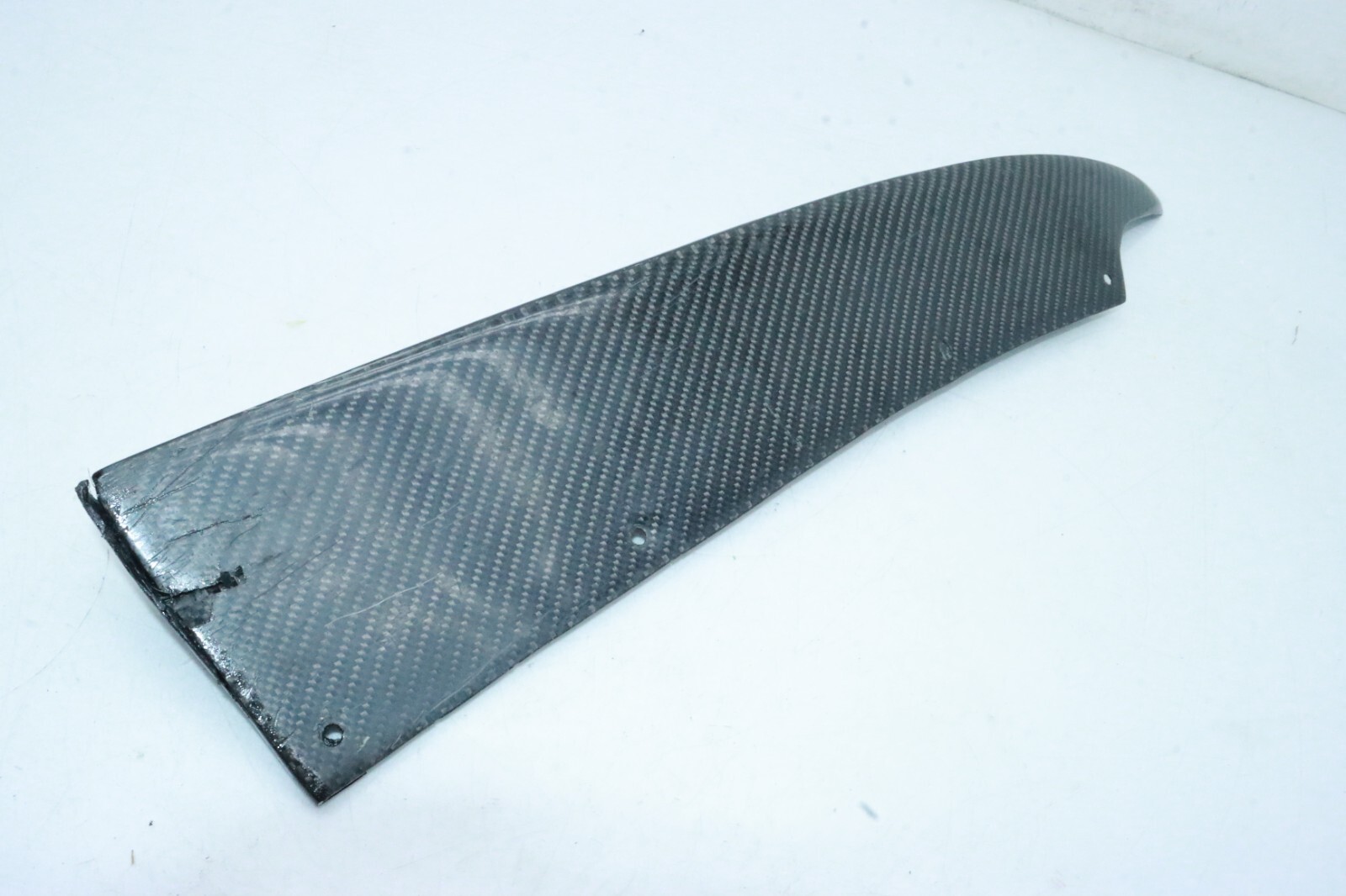 03-06 w220 MERCEDES S55 REAR BUMPER LEFT SPLITTER EXTENSION CARBON ...