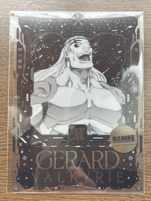 BLEACH Bonus Clear Card Gerald Valkyrie | eBay
