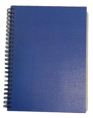 Victor Stationery A5 Wirebound Hard Cover Notebook, Ruled, 160 Pages ...